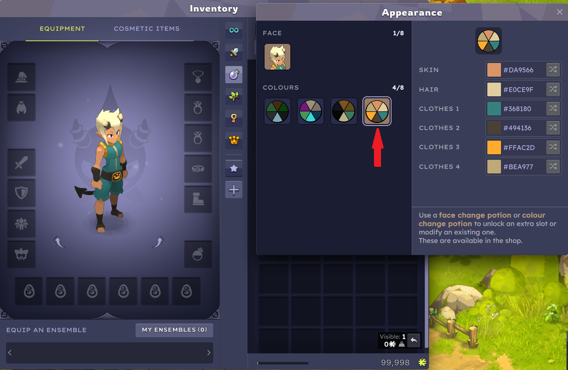 [DOFUS] How the color change potion works – Ankama